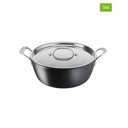 Tefal 2tlg. Set: Kochtopf in Schwarz - &Oslash; 30 cm - 15% | Kochgeschirr