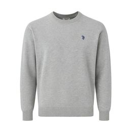 U.S. Polo Assn. Pullover in Grau - 36% | Gr&ouml;&szlig;e L | Herren-plussize