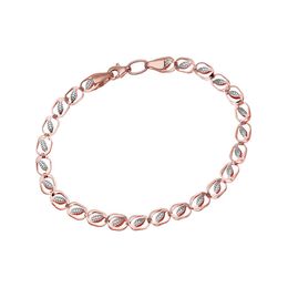 Revoni Wei&szlig;gold-/ Ros&eacute;gold-Armkette - 81% | Schmuck
