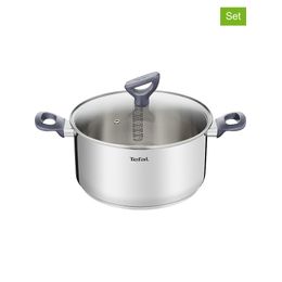 Tefal 2tlg. Set: Edelstahl-Kochtopf "Daily Cook" - &Oslash; 20 cm - 33% | Kochgeschirr