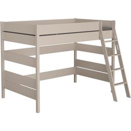 Paidi Spielbett »TIAGO in verschiedenen Größen und Farben, mit Leiter« Höhe 120 / 160 cm, 120 kg Tragkraft, 5 Jahre Garantie Cashmere-Beige +...