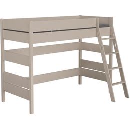 Paidi Spielbett »TIAGO in verschiedenen Größen und Farben, mit Leiter« Höhe 120 / 160 cm, 120 kg Tragkraft, 5 Jahre Garantie Cashmere-Beige +...