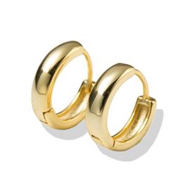 Firetti Paar Creolen &raquo;Schmuck Geschenk Edelstahl Ohrschmuck Ohrringe&laquo; gelbgoldfarben 13 mm Zeitlose Creolen