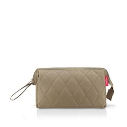 Reisenthel Kulturbeutel »travelcosmetic« rhombus olive B/H/T: 26 cm x 18 cm x 13,5 cm
