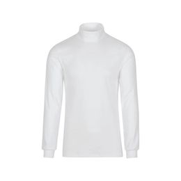 TRIGEMA Rollkragenshirt »Langarm Ski- und Sport-Rollkragenpullover« 1 Stk. weiss 92 92 100% Baumwolle
