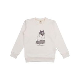 Walkiddy Sweatshirt in Wei&szlig; - 40% | Gr&ouml;&szlig;e 122 | Kinder-sweatshirts-jacken