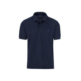 TRIGEMA Poloshirt »Poloshirt DELUXE Piqué« 1 Stk. navy 116 116 DELUXE-Piqué-Qualität