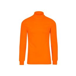 TRIGEMA Rollkragenshirt &raquo;Langarm Ski- und Sport-Rollkragenpullover&laquo; 1 Stk. leuchtorange XL XL 100% Baumwolle