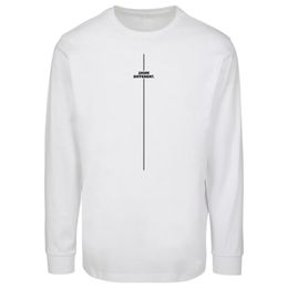 Merchcode Longsleeve &raquo;Think Different Longsleeve With Cuffrib&laquo; 1 Stk. white M M Darf in keinem Kleiderschrank fehlen