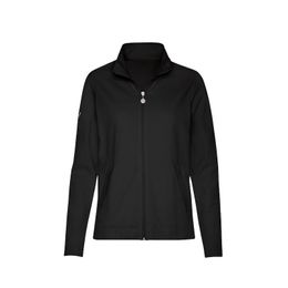 TRIGEMA Sweatjacke &raquo;Jacke mit funkelnden Strass-Steinen&laquo; 1 Stk. schwarz L L Strukturierte Sweat-Qualit&auml;t