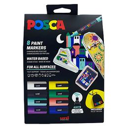 Faber-Castell Acryl-Farbmarker "Uni Posca" - 8 St&uuml;ck - 12% | Schulzubehoer