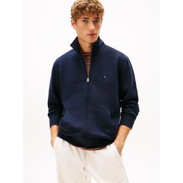 Tommy Hilfiger Sweatjacke »ESSENTIAL FLEECE STAND COLLAR« mit Stehkragen, regular fit, Rippbündchen Desert Sky M M Sweatjacke von Tommy Hilfiger