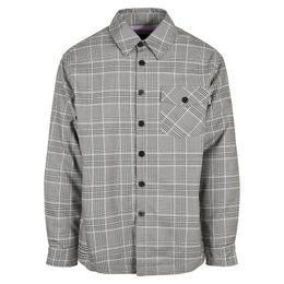 Cayler & Sons CAYLER & SONS Winterjacke »Herren Plaid Out Quilted Shirt Jacket« 1 Stk. tlg. ohne Kapuze black/white S S KARO-STYLE MIT STREETWEAR-FLAIR: Modernes...