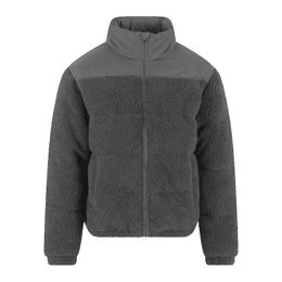 Urban Classics Winterjacke »Teddy Puffer Jacket« 1 Stk. tlg. ohne Kapuze black XXL XXL Leichte Jacken fuer den uebergang oder Reisen