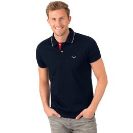 TRIGEMA Poloshirt »Slim Fit Polohemd«, 1 Stk. navy M M 100 % Baumwolle, Ringgarn supergekämmt