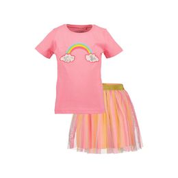 Blue Seven Shirt & Rock, 2 Stk. mit tollem Frontmotiv AZALEE + MELONE 116 116 Praktisches M&auml;dchen-Set von Blue Seven
