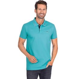 TRIGEMA Poloshirt »Slim Fit Polohemd«, 1 Stk. mint S S 100 % Baumwolle, Ringgarn supergekämmt