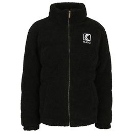 Karl Kani Herren Winterjacke &raquo; Herren KM213-070-2 RETRO TEDDY PUFFER JACKET BLACK&laquo; 1 Stk. tlg. ohne Kapuze M