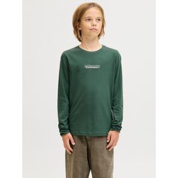 Jack & Jones Jack & Jones Junior Jungen Langarmshirt &raquo;JORBLEECKER MINIMAL TEE LS CREW NE JNR&laquo; 176