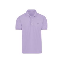 TRIGEMA Poloshirt &raquo;Poloshirt in Piqu&eacute;-Qualit&auml;t&laquo; 1 Stk. flieder L L Piqu&eacute; Qualit&auml;t
