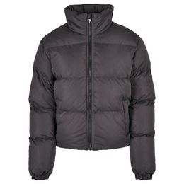 Urban Classics Winterjacke &raquo;Damen Ladies Short Peached Puffer Jacket&laquo; 1 Stk. tlg. ohne Kapuze black 5XL 5XL KLARES DESIGN: Minimalistisch und...