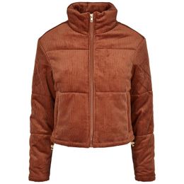 Urban Classics Damen Urban Classics Winterjacke &raquo; Damen Ladies Corduroy Puffer Jacket&laquo; 1 Stk. tlg. ohne Kapuze M