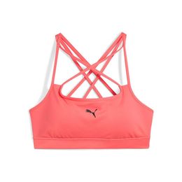 Puma Sport-BH "Move Strappy" in Koralle - Low - 33% | Gr&ouml;&szlig;e M | Damen-sportunterwaesche