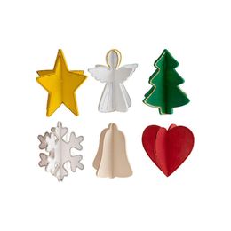 SUNNYSUE 24tlg. Set: Weihnachtsanhänger in Natur - 26% | Kinder-kreativspielzeug
