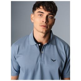 TRIGEMA Poloshirt &raquo;Poloshirt in Piqu&eacute;-Qualit&auml;t&laquo; 1 Stk. pearl-blue 3XL 3XL Piqu&eacute; Qualit&auml;t