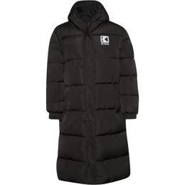Karl Kani Damen Winterjacke &raquo; Damen KW233-030-2 KK Og Hooded Long Puffer Coat&laquo; 1 Stk. tlg. mit Kapuze XXS