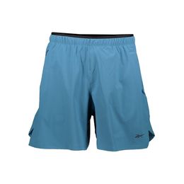 Reebok Trainingsshorts "Strength 3.0" in Hellblau - 45% | Gr&ouml;&szlig;e XL | Herren-outdoorhosen