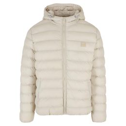 Urban Classics Winterjacke &raquo;Herren Basic Bubble Jacket&laquo; 1 Stk. tlg. mit Kapuze wolfgrey XXL XXL KLARES DESIGN: Minimalistisch und vielseitig...