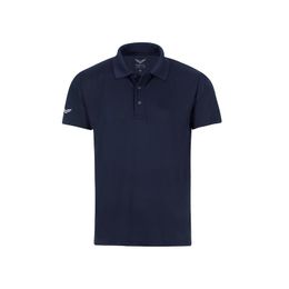 TRIGEMA Poloshirt »Klassisches Poloshirt COOLMAX « 1 Stk. navy XL XL 100% Polyester
