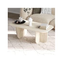 Scandinavia Concept Couchtisch ''Becaj'' in Beige - (B)120 x (H)41,4 x (T)60 cm - 74% | Tische