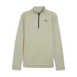Puma Funktionslongsleeve in Khaki - 28% | Größe XL | Herren-sportshirts
