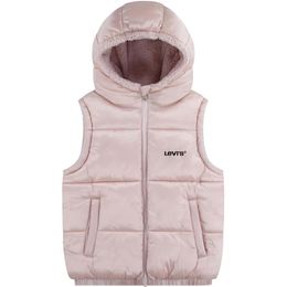 Levi's Kids Wende-Steppweste in Rosa - 48% | Gr&ouml;&szlig;e 158 | Kinderjacken