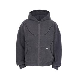 Dropsize Herren Sweatjacke &raquo; WAVY TEDDY ZIP HOODIE&laquo; M
