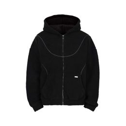Dropsize Herren Sweatjacke &raquo; WAVY TEDDY ZIP HOODIE&laquo; S