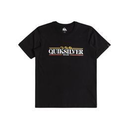Quiksilver T-Shirt »Gradient Line« schwarz 16 16 Stoff: Baumwoll-Jersey-Stoff [160 g/m2]
