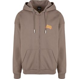 K1x Sweatjacke &raquo;Stars Zip Hoodie&laquo; brown XL XL ZIP Hoodies f&uuml;r Flexibilit&auml;t und Vielseitigkeit