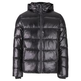 Urban Classics Herren Urban Classics Winterjacke &raquo; Recycled Zip neck Puffer Jacket&laquo; 1 Stk. tlg. ohne Kapuze XL