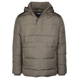 Urban Classics Herren Urban Classics Winterjacke &raquo; Herren Pull Over Puffer Jacket&laquo; 1 Stk. tlg. mit Kapuze XL