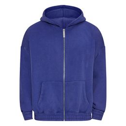Dropsize Herren Sweatjacke &raquo; Herren Heavy Oversize Cord Zip-Hoodie&laquo; S