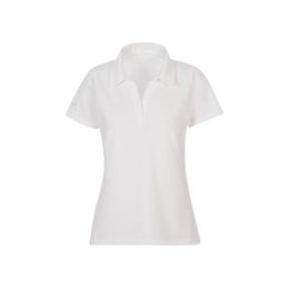 TRIGEMA Poloshirt »Poloshirt ohne Knopfleiste« 1 Stk. weiss M M Piqué Qualität