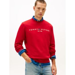 Tommy Hilfiger Herren Sweatshirt &raquo;TOMMY LOGO SWEATSHIRT mit Rundhals und Stickerei&laquo; XL
