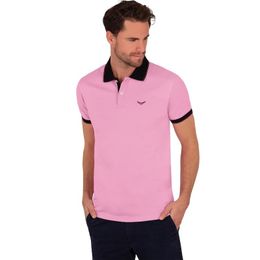 TRIGEMA Poloshirt »Slim Fit Polohemd«, 1 Stk. candy XL XL 100 % Baumwolle, Ringgarn supergekämmt