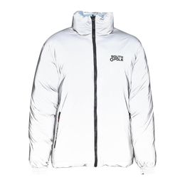 Southpole Winterjacke &raquo;Herren PM233-012-1 Bubble North-South 1.0&laquo; 1 Stk. tlg. ohne Kapuze light blue/reflective S S Warme Winterjacken f&uuml;r kalte...