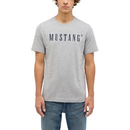 Mustang Herren Mustang Kurzarmshirt &raquo;Herren Style Austin&laquo; grau S