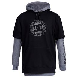 DC Shoes Funktions-Kapuzensweatjacke &raquo;Dryden&laquo; Castlerock XXL XXL Dauerhaft wasserabweisende Impr&auml;gnierung [DWR],...