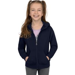 TRIGEMA Sweatjacke &raquo;Kapuzenjacke&laquo; 1 Stk. navy 140 140 Leichte Sweat-Qualit&auml;t